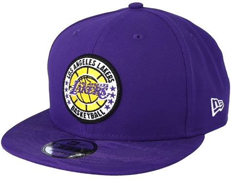 La Lakers Tipoff Series 9fifty Purple Snapback New Era Caps