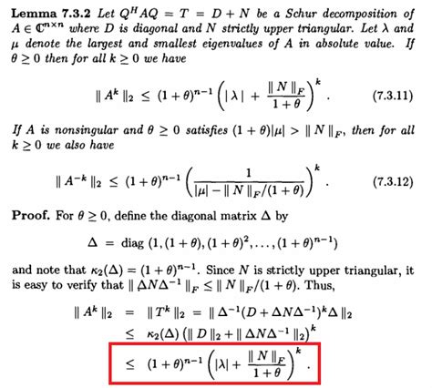Linear Algebra 2 Norm Of A Diagonal Matrix And Its Relation To