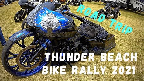 2021 Thunder Beach Bike Rally Panama City Florida Youtube