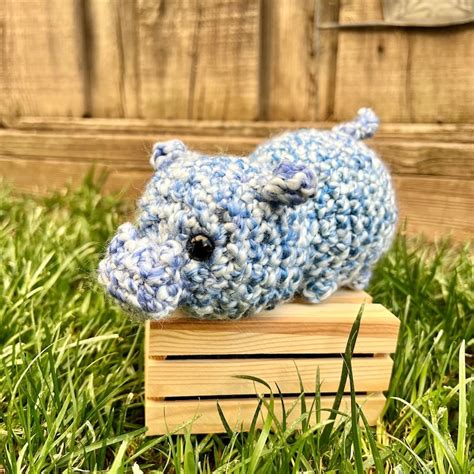 Moo Deng Hippo Plushie Etsy