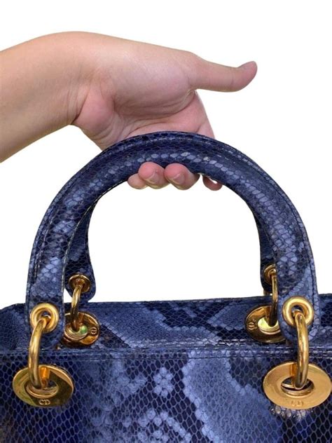 Rare Lady Dior Python Luxury Bags And Wallets On Carousell