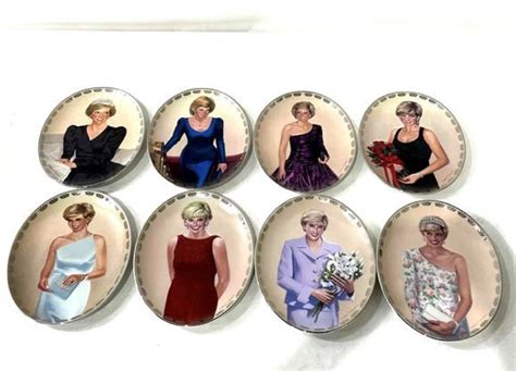 Princess Diana Plates Bradford Exchange Collector Plates Set Etsy