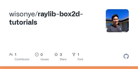 Raylib Box2d Tutorialstutorialsc A How To Draw Basic At