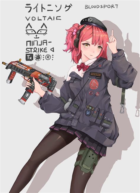 Mp7 Girls Frontline And 1 More Drawn By Marcowwine Danbooru