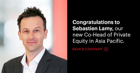 We’re excited to announce that Sebastien Lamy has been appointed as… | Bain & Company | 23 comments