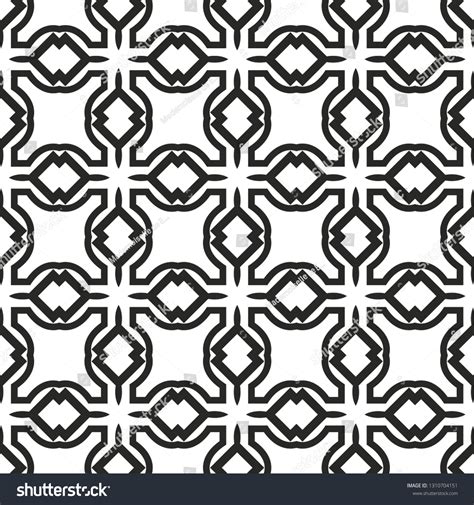 Seamless Geomteric Patterns Vector Illustration Hand Stock Vector