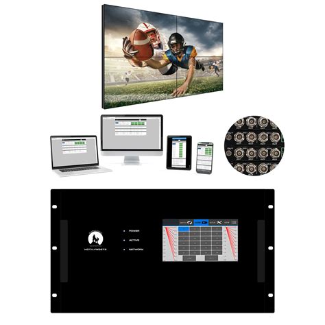 36x36 3g 12g Sdi Seamless Matrix Switchs With Apps