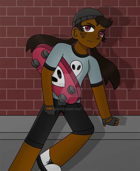 Skater Girl By 12iu On Deviantart