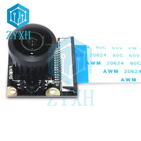 Ov5647 Raspberry Pi Camera Module 5mp 1080p 222 Degree Fisheye Lens
