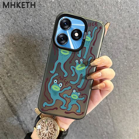Mhketh เคสสำหรับ Tecno Spark 10 Spark 10c Spark 10 Pro เคสโทรศัพท์มีลายกบการ์ตูนตลก Shopee