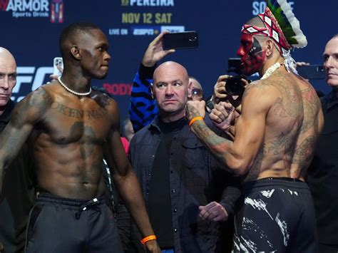 Ufc 281 Israel Adesanya And Alex Pereira Speak Ahead Of Fight In New