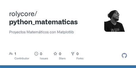 Github Rolycorepythonmatematicas