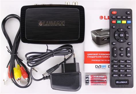 Купить Цифровой ресивер (приставка) DVB-T2 LUMAX DV2108HD поддержка AC3