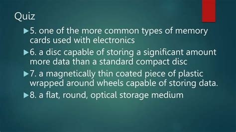 storage devices powerpoint presentation pptx data storage and warehousing computing