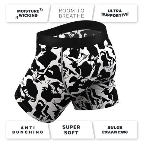 Naughty Abstract Ball Hammock® Pouch Underwear The Cowmasutra