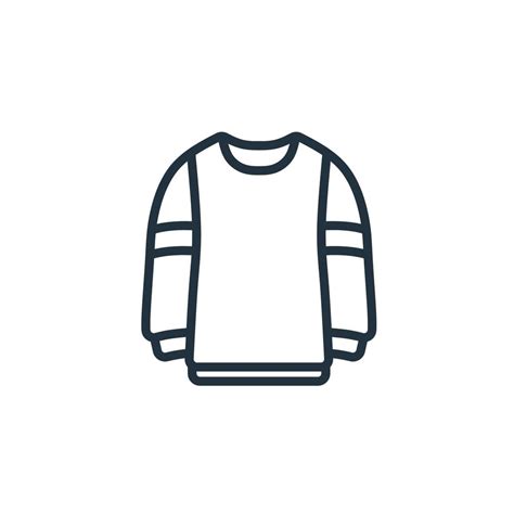 Icono De Suéter Vector Aislado En Fondo Blanco Para Su Web Y Diseño De