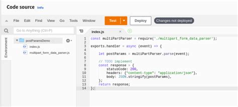 Aws Lambda How To Access Post Parameters Nodejs