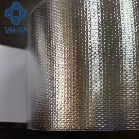 Glass Fireproof Fiberglass Adhesive Aluminium Fiber Aluminum Foil Fiber