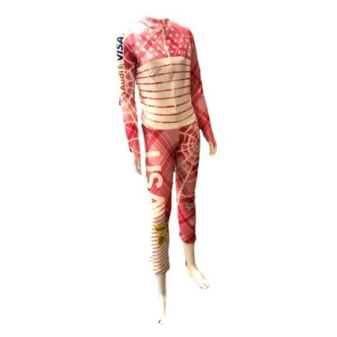 Lindsey Vonn Signed Race Used Speed Suit Jsa Coa Pristine Auction