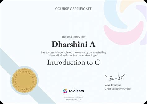 Dharshini A On Linkedin I Have Completed The Course On Introduction To