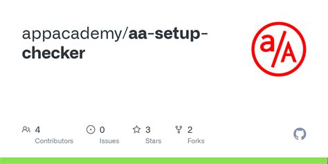 GitHub Appacademy Aa Setup Checker