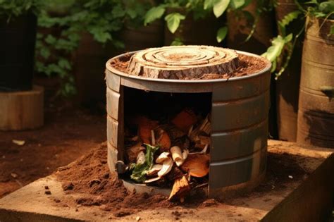 Premium AI Image Worm Composter Homemade Recycling Right At Home