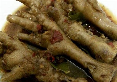 Resep Gongso Ceker Ayam Setan Oleh Ricabanyu Cookpad