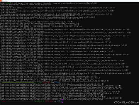 在wsl2 Ubuntu中安装cuda128、cudnn、anaconda、pytorch并验证安装 技术栈