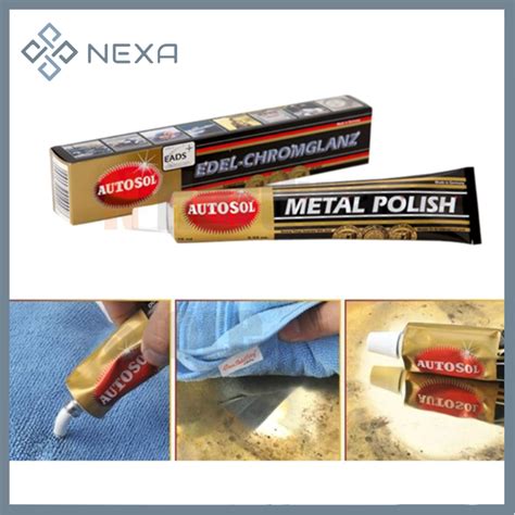 Nexa Autosol Metal Polish Paste Rust Remover Polishing Paste 50g Lazada Ph
