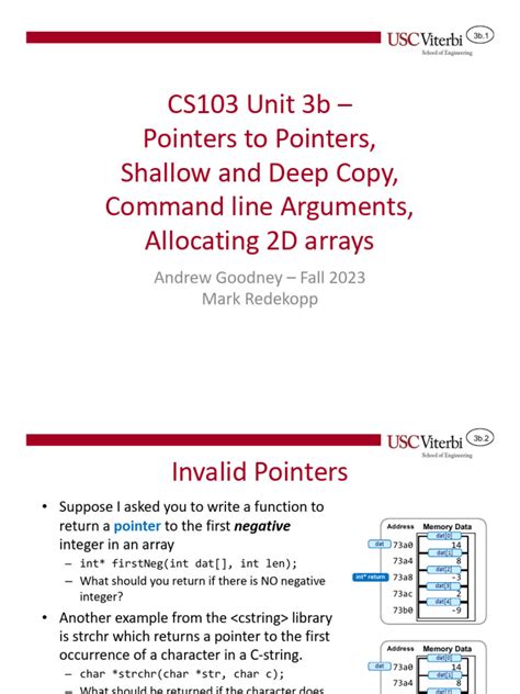 Unit3b Pointerstopointers Pdf