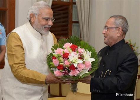 Pm Modi Wishes President Pranab Mukherjee On 79th Birthday National