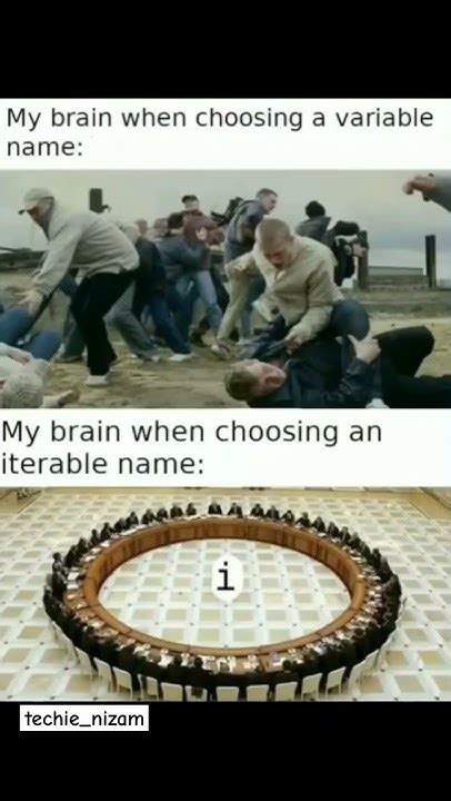 When Choosing Variable Vs Iteration Name Youtube