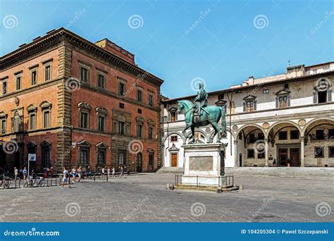 Della Santissima Annunziata Della Piazza Immagine Stock Editoriale Immagine Di Maria Italia