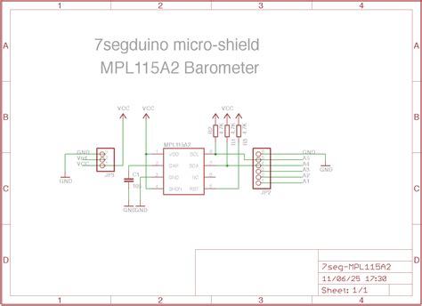 Morecatlab 7segduino Application 3 気圧計7segduino Application 3