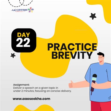 Satish Anand On Linkedin Publicspeakingchallenge Day22 Practicebrevity Speakwithimpact