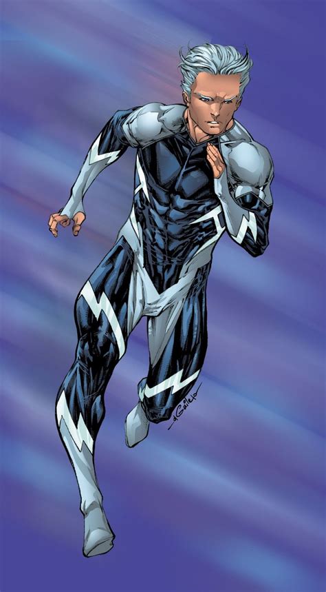 Quicksilver Drawn By SpiderGuile Colour By Timothy C Brown