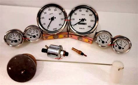 SMITHS ELECTRICAL TEMP OIL VOLT FUEL SPEEDO TACHO Mm With Senders Units WC