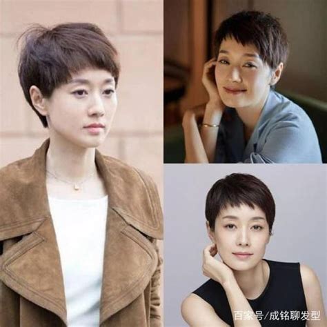 女人好看的毛寸发型 毛寸的几种发型图片 配图网