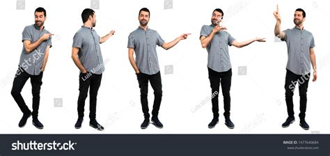 Man Pointing Back Facing Images Stock Photos Vectors Shutterstock