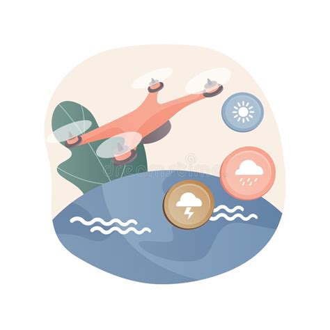 Meteorology Drones Abstract Concept Vector Illustration Stock Vector Illustration Of Scene