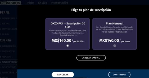 Cómo renovar vía OXXO PAY Fox Sports Mexico