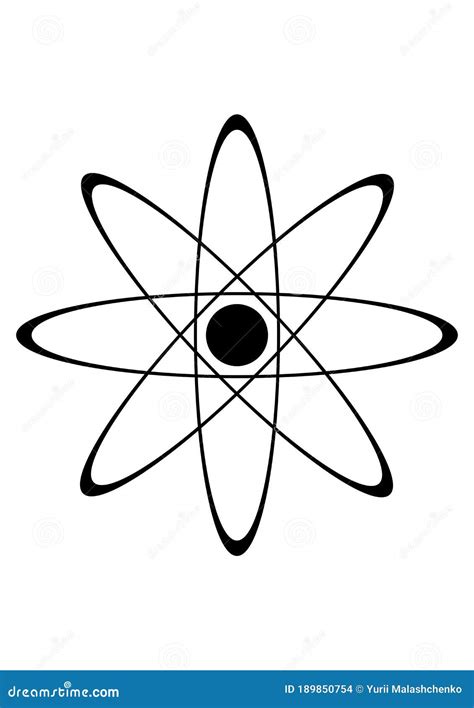 Nucleus Vector Illustration Labeled Diagram With Isolated Cell