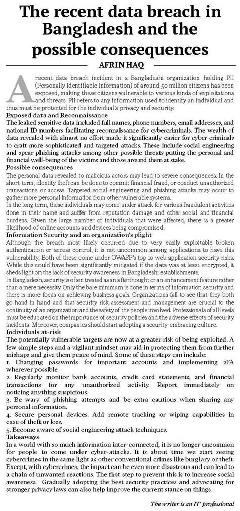 Two Data Breach Within Recent Times And Still People Are Reluctant About Privacy And Data