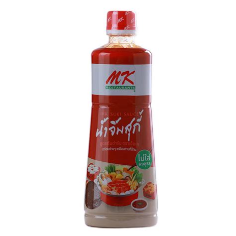 เอ็มเคน้ำจิ้มสุกี้สูตรต้นตำรับ 830กรัม Mk Signature Suki Sauce 830g