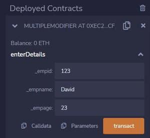 Solidity Function Modifiers Geeksforgeeks