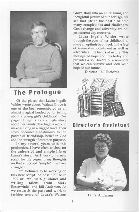Walnut Grove Laura Ingalls Wilder Pageant