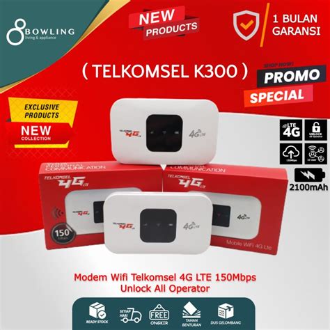 Jual Modem Wifi Telkomsel 4g Lte Unlock All Operator Mifi Telkomsel 4g