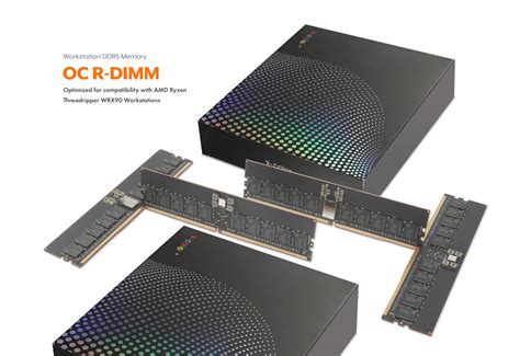 V Color Ra Mắt Bộ Nhớ Ddr5 Oc R Dimm Octo Kit Cho Amd Wrx90