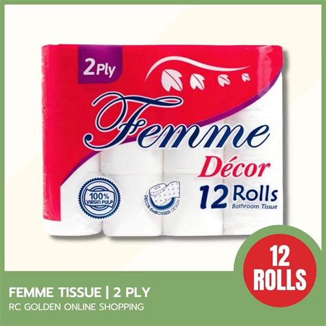 FEMME BATHROOM TISSUE Rolls Ply Lazada PH