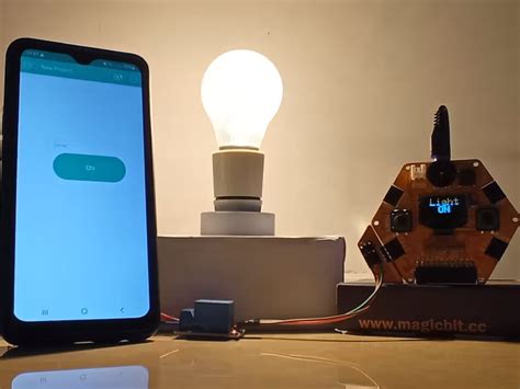 Light 230v Control With Blynk App Magicbit
